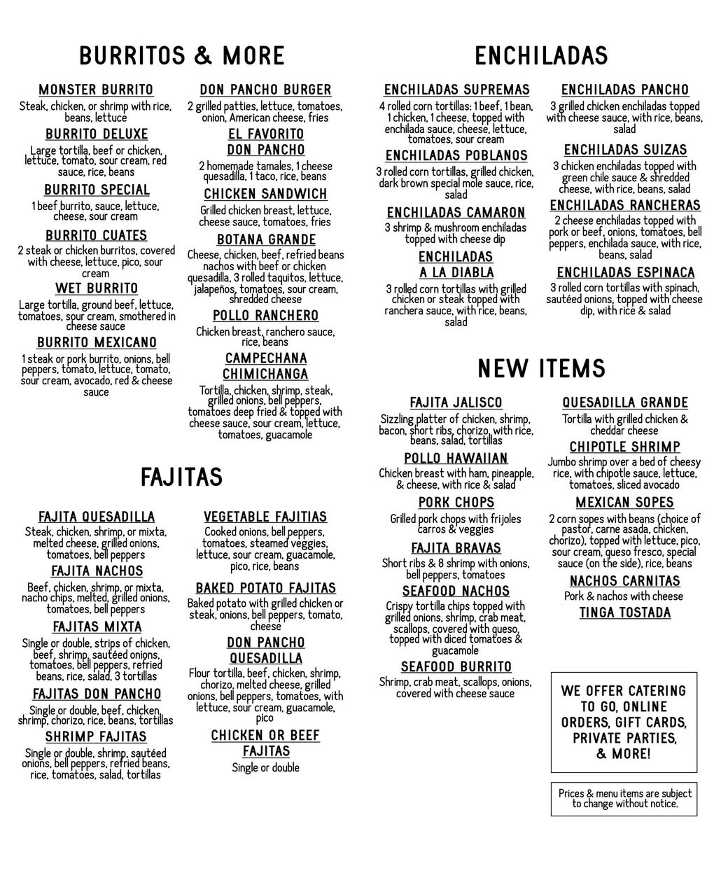 Don Pancho Mexican Restaurant