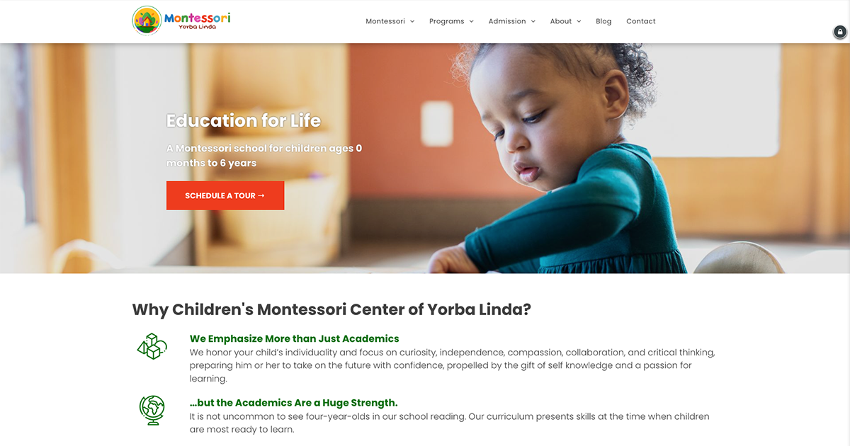 The Montessori Approach | Children's Montessori Center of Yorba Linda ...