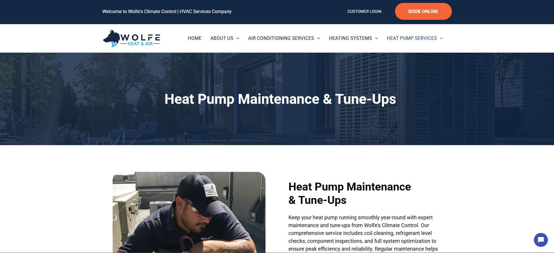 Heat Pump Maintenance & Tune-Ups | Moore, OK | Wolfe's