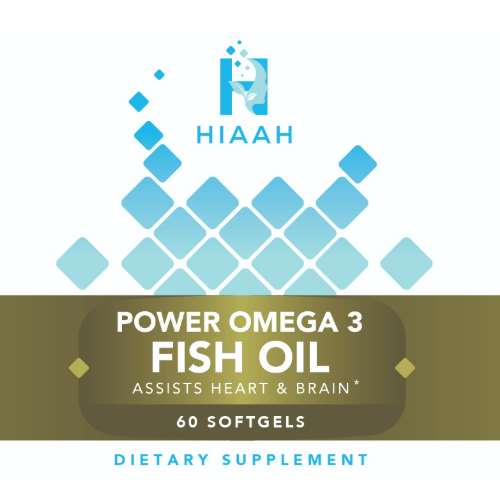 Fish Oil - Power Omega-3 - Vitamins - HIAAH