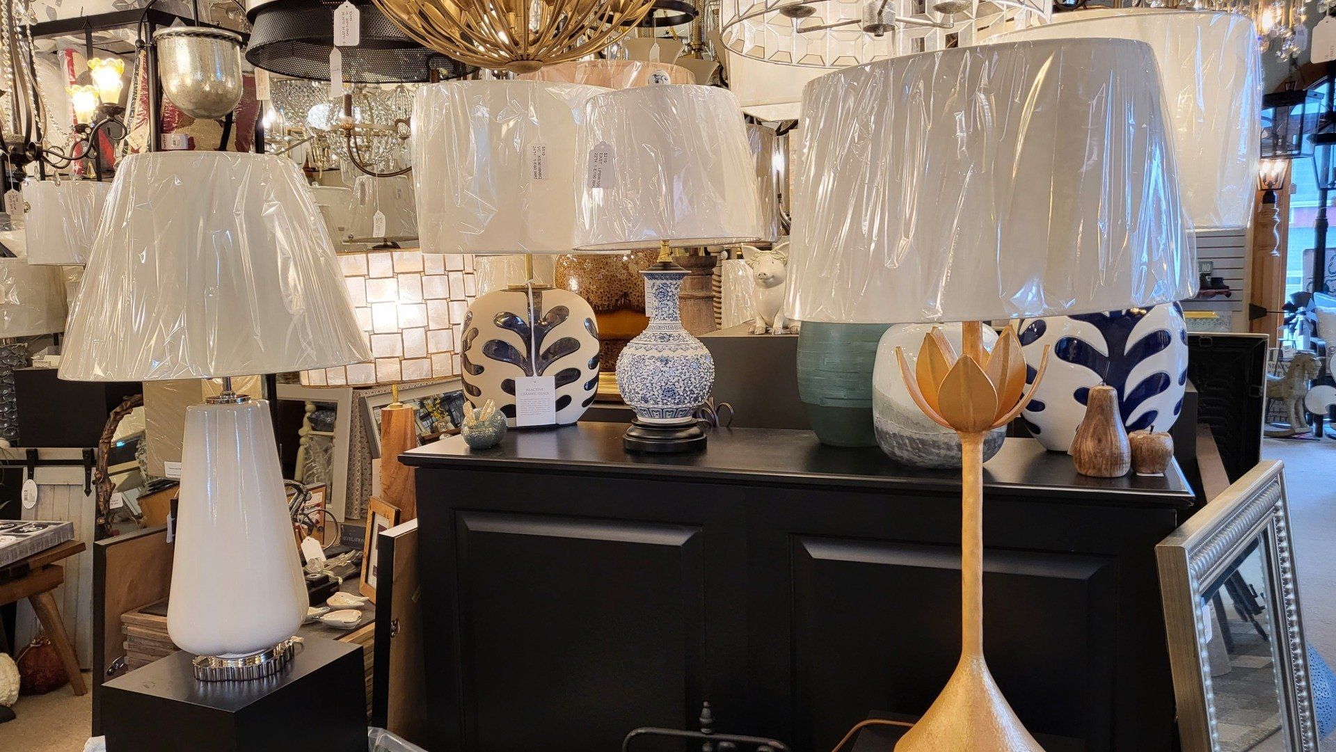 Avon Lighting Showroom | In-Store Shopping | Local Table Lamp Store
