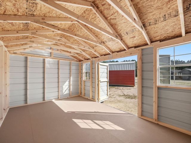 Metal Sheds Inside Outdoor Storage Shed 10 X 12 Ft. Utility Tool Shed