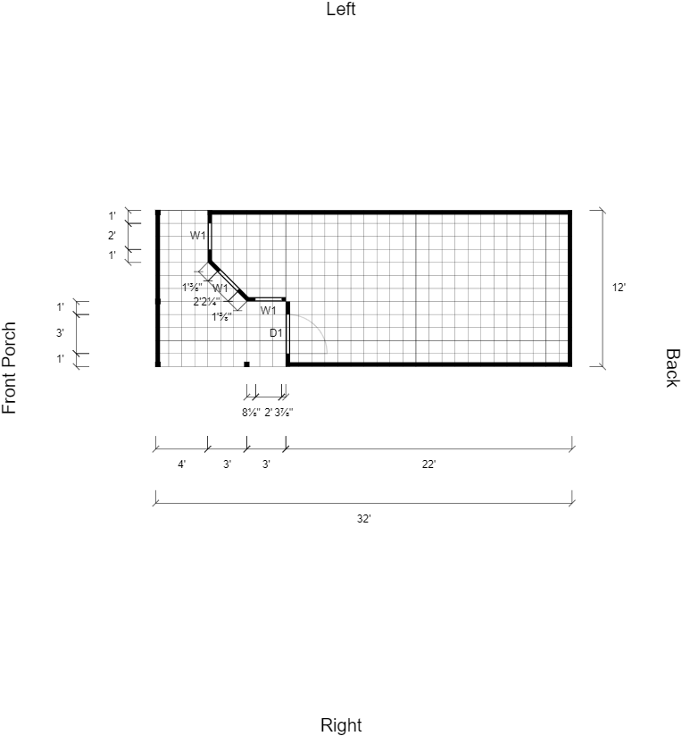 16x36 Cabin Floor Plan Deluxe The Loft With Deluxe Porch NuWay