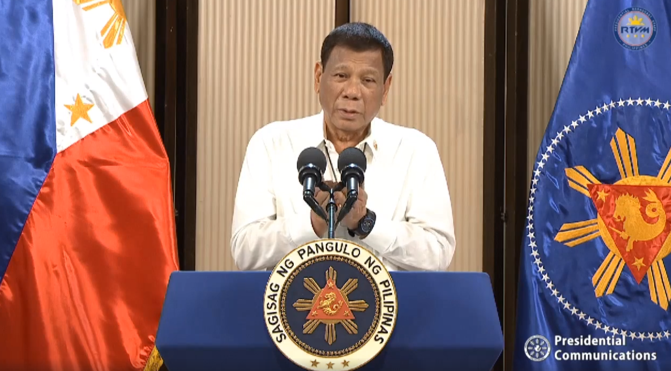 ‘I give you my salute’ Duterte says in PMA and PNPA Commencement Exercises