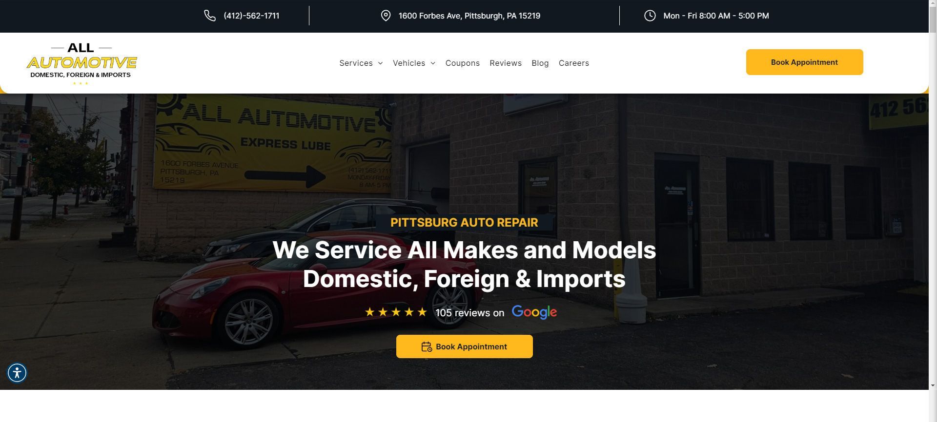 Auto Repair in Pittsburgh, PA | All Automotive