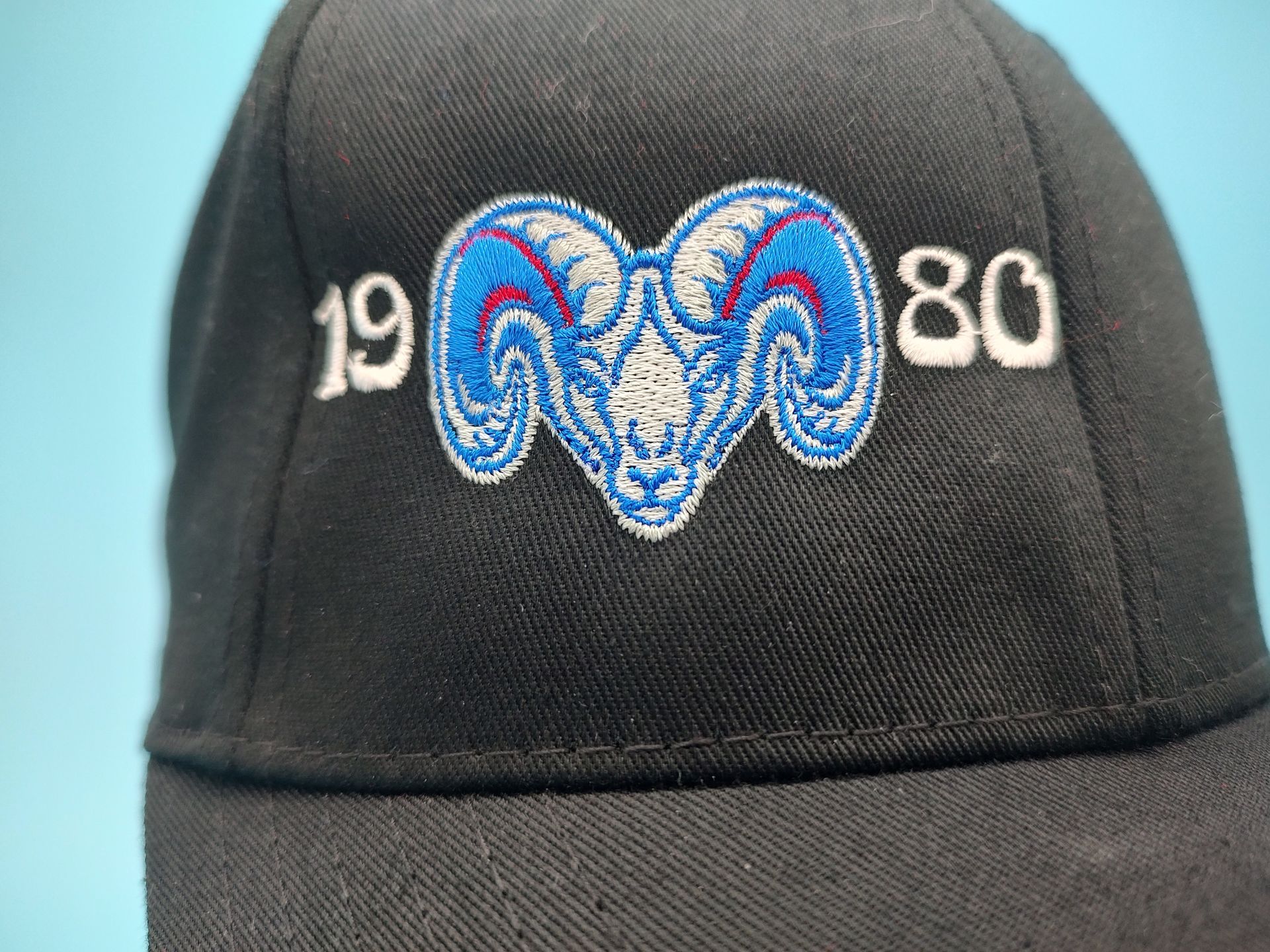 Right Hand Panel Black 1980 Blue Ram Head