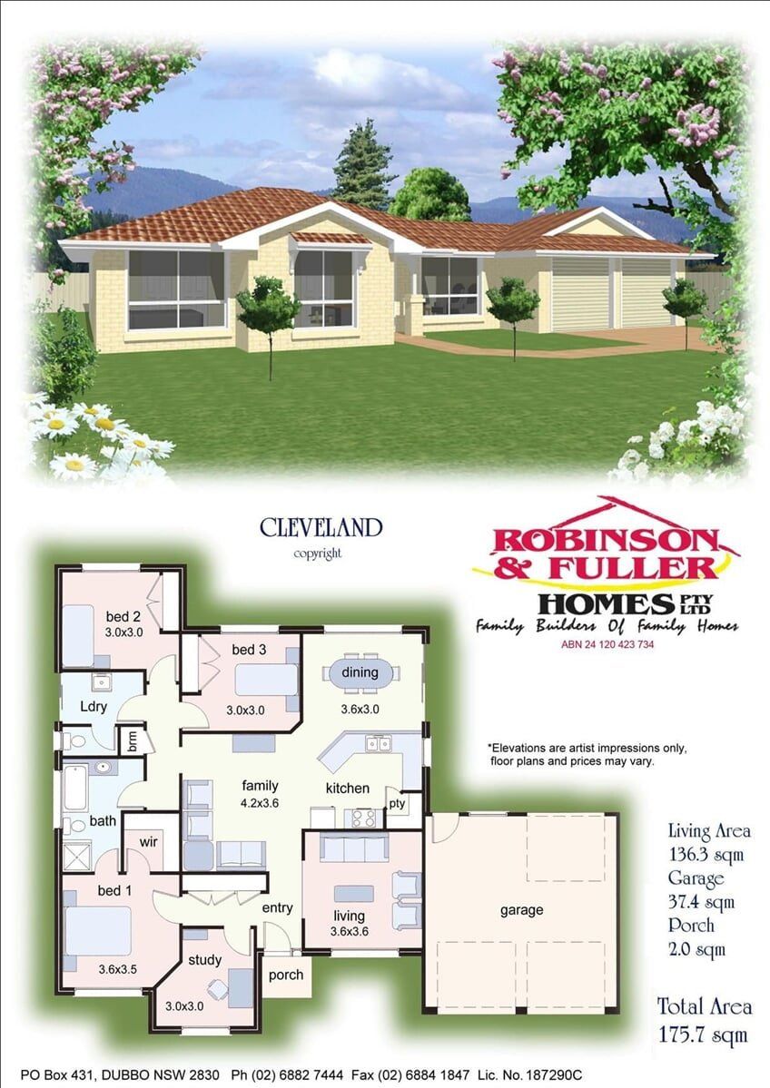House Plans in Dubbo | Robinson & Fuller Homes