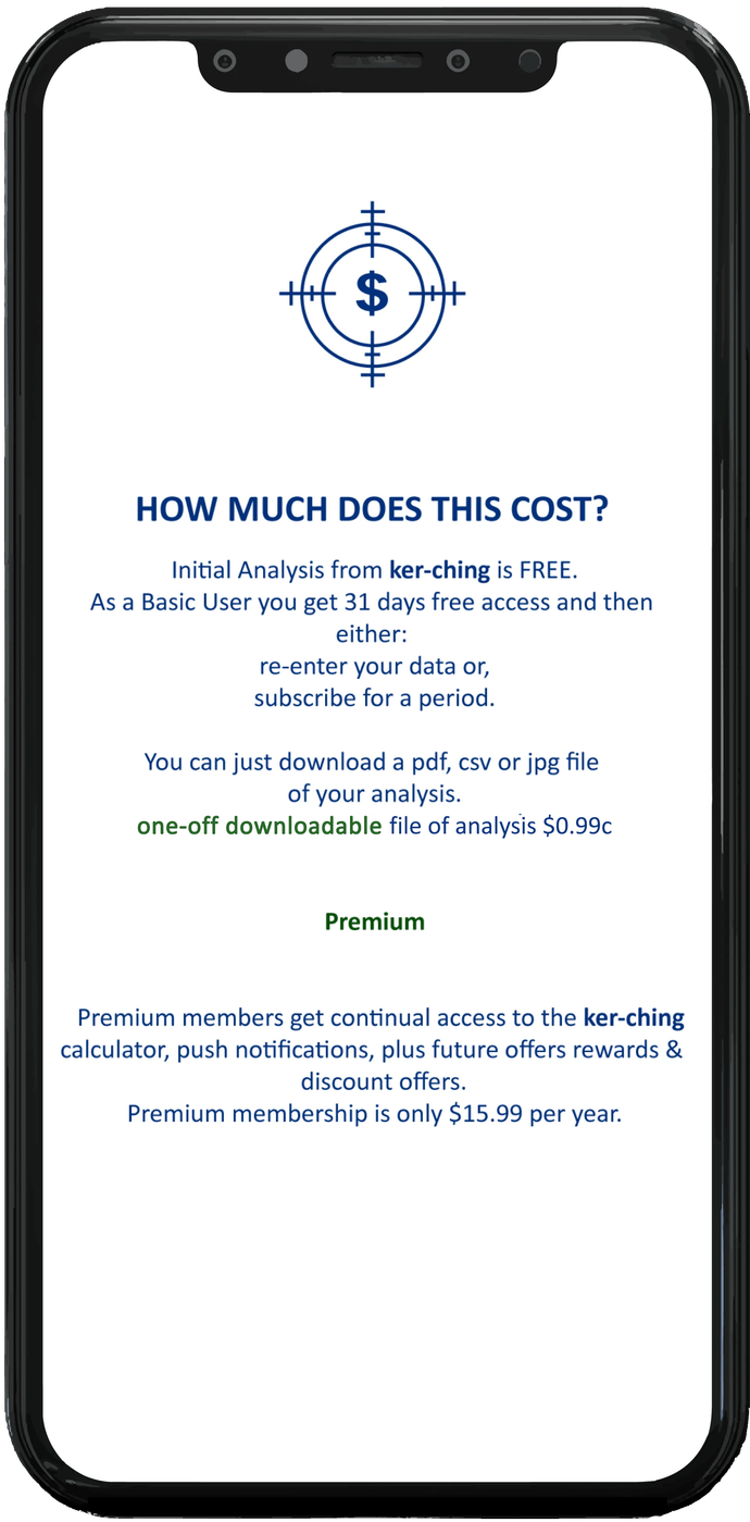 ker-ching | Cash Flow & Budgeting App | Global Business Modelling what ...