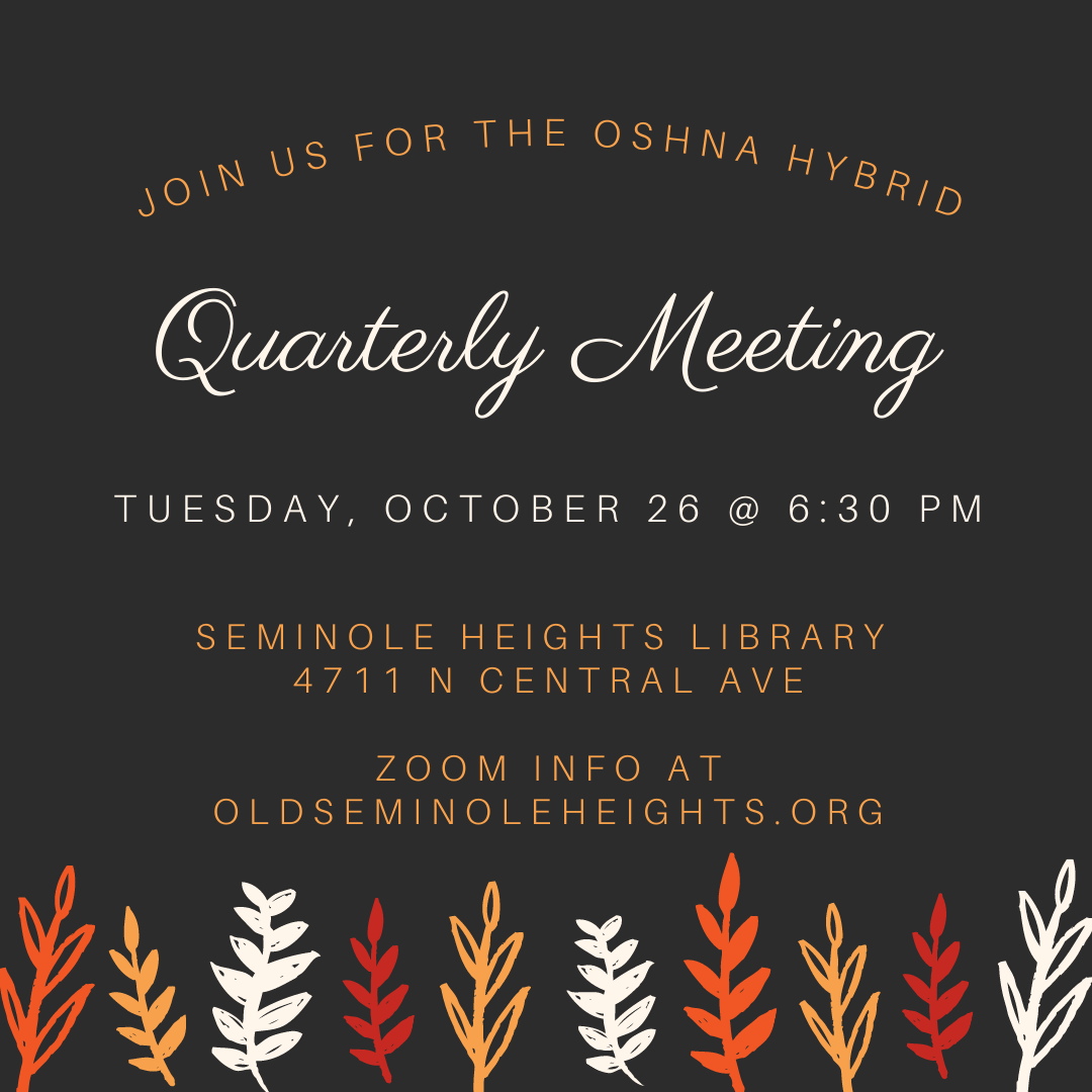 October 2021 Quarterly Meeting