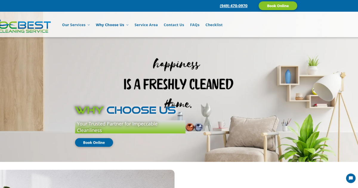 Why Choose OC Best Cleaning – Unmatched Service