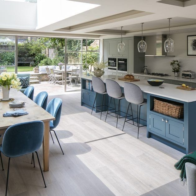 Open Plan Kitchen Diner Living Room Layout | Baci Living Room