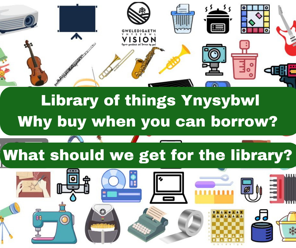 Can you help us with ideas for our Library of Things?