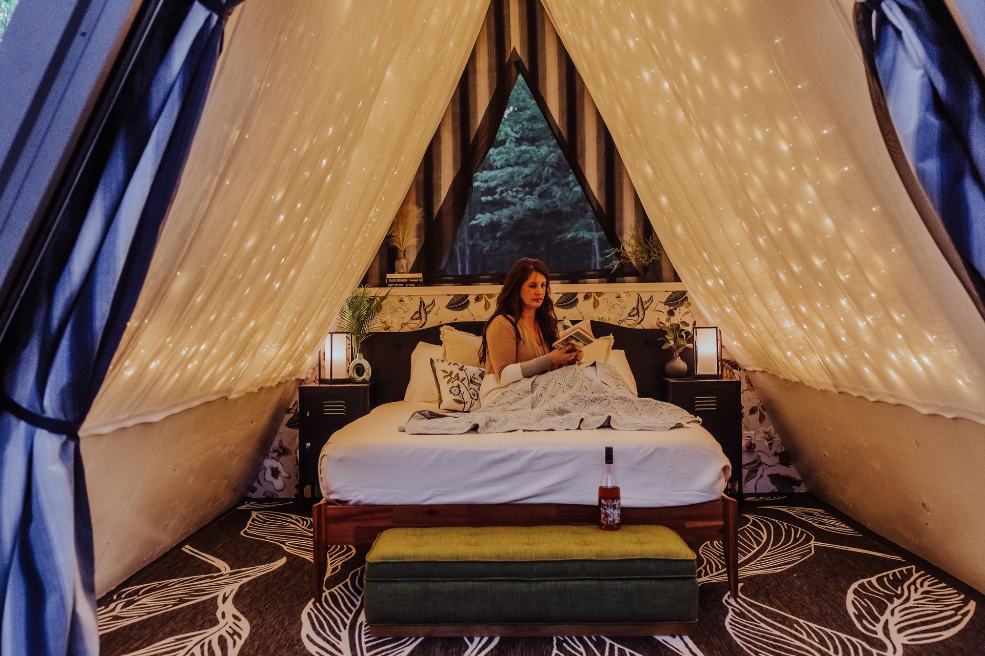 Luxury Glamping near Fennville, MI | The Woods Luxury Camping