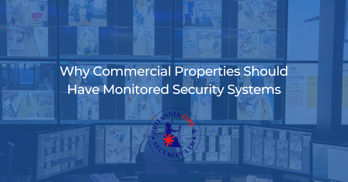 Why Commercial Buildings Should Have Monitored Security | Britannia