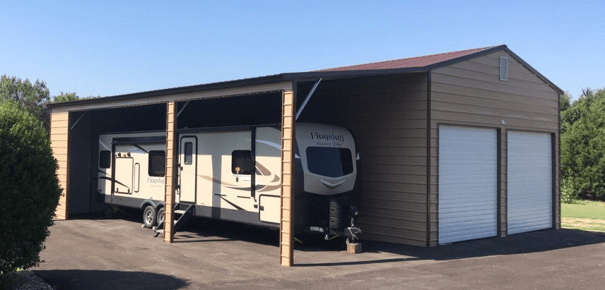 RV Covers | Castle Metal Buildings - Kemp, TX