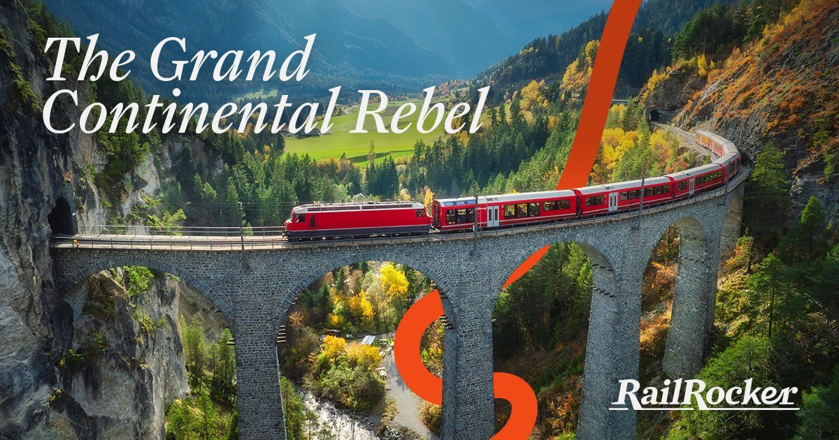 Grand Continental Rebel - Rome to London by Train - Rail Rocker