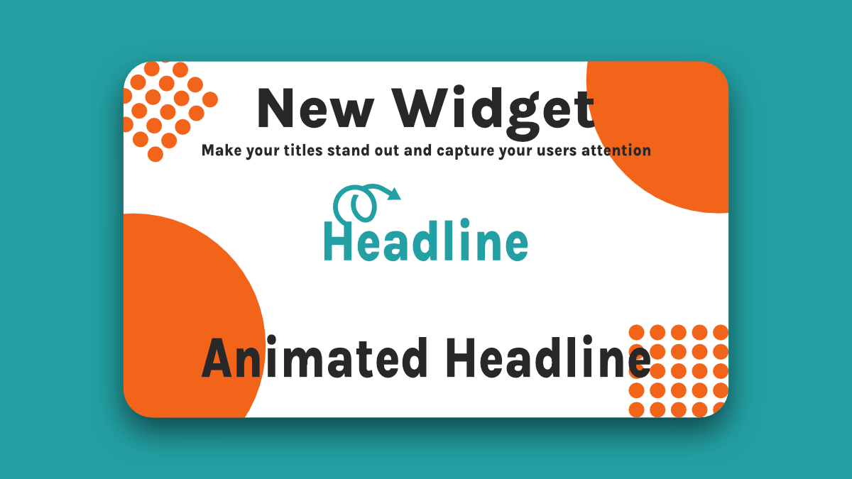 Duda Widget | Animated Headline