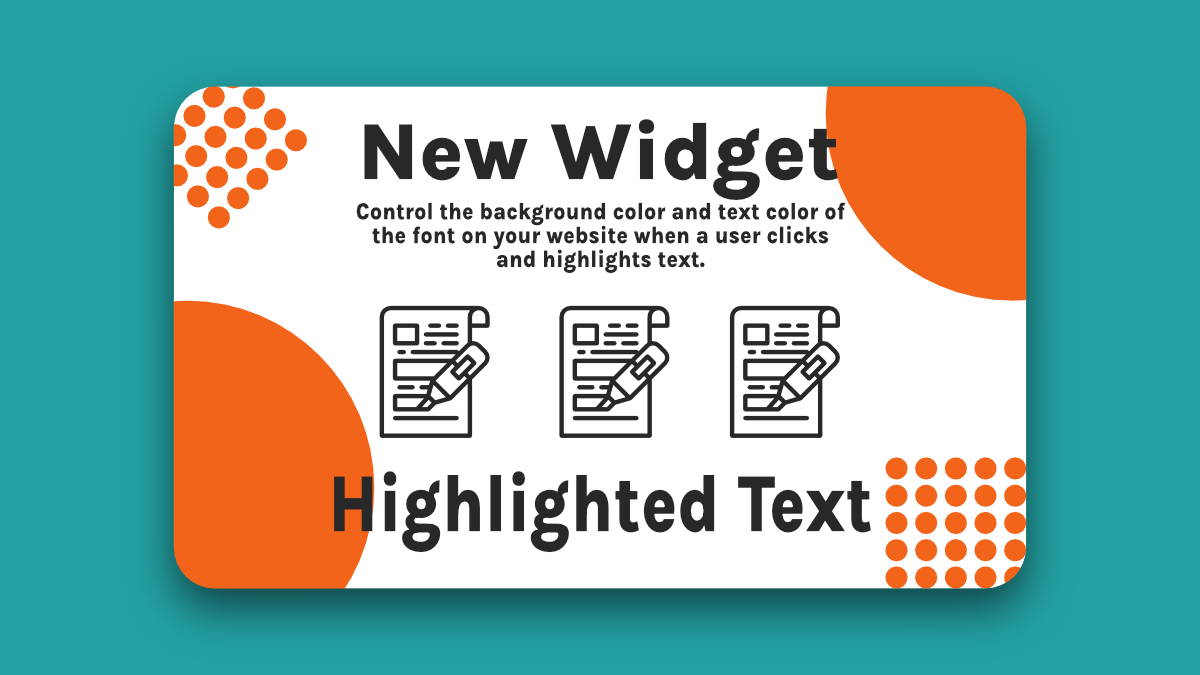 Duda Widget | Highlight Text