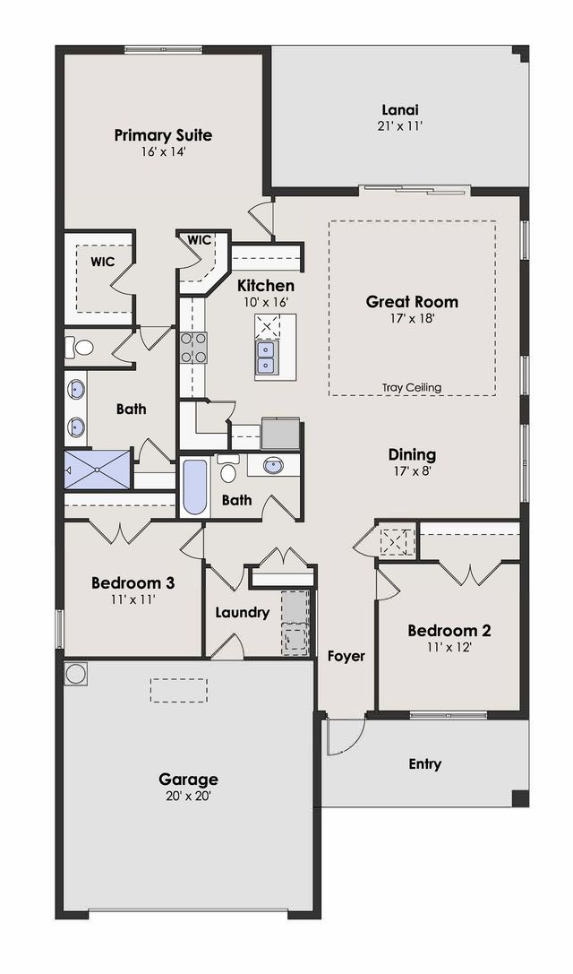 Christopher Floor Plan Richmond American Homes University Heights
