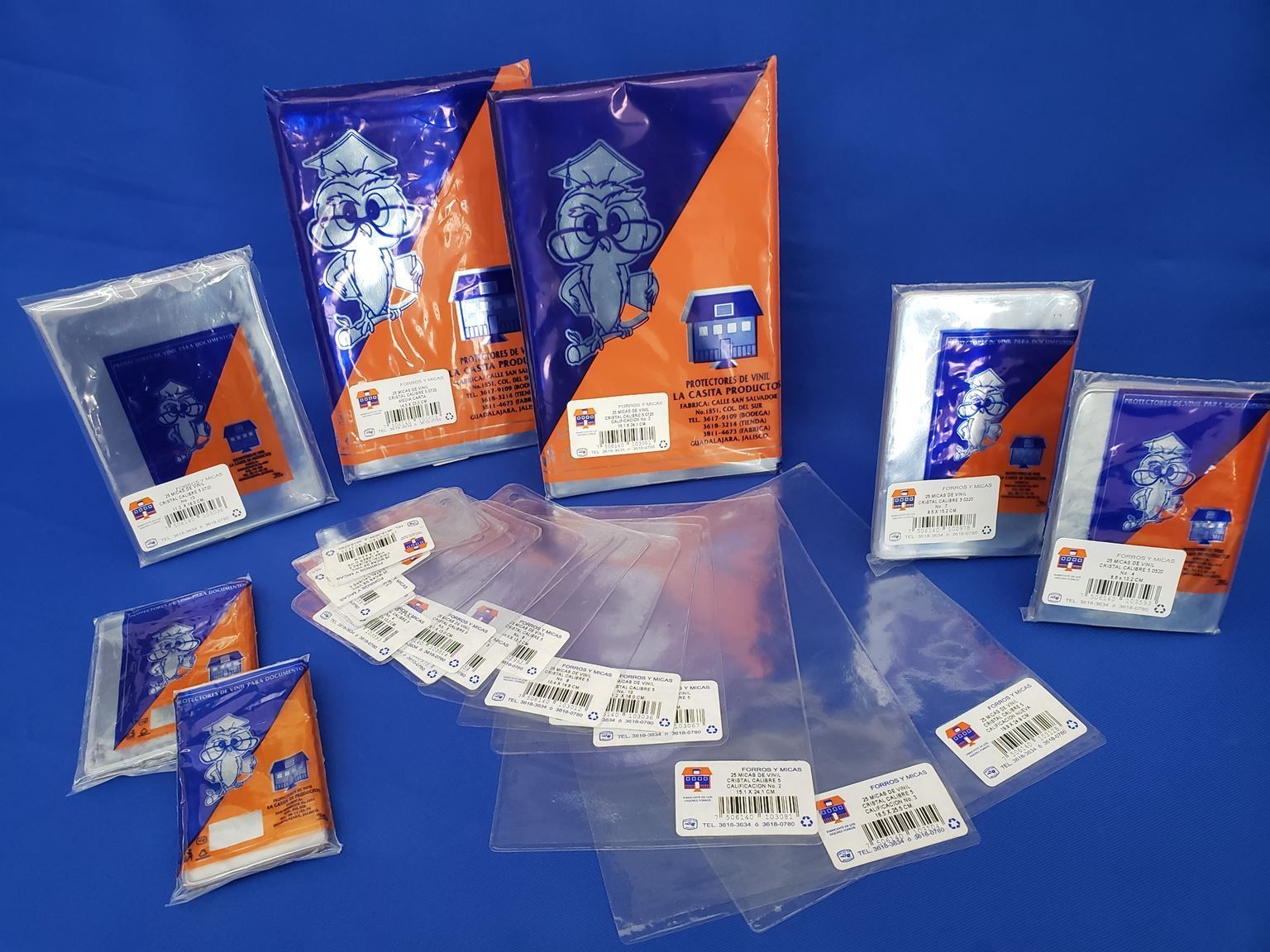 Micas protectoras de vinil