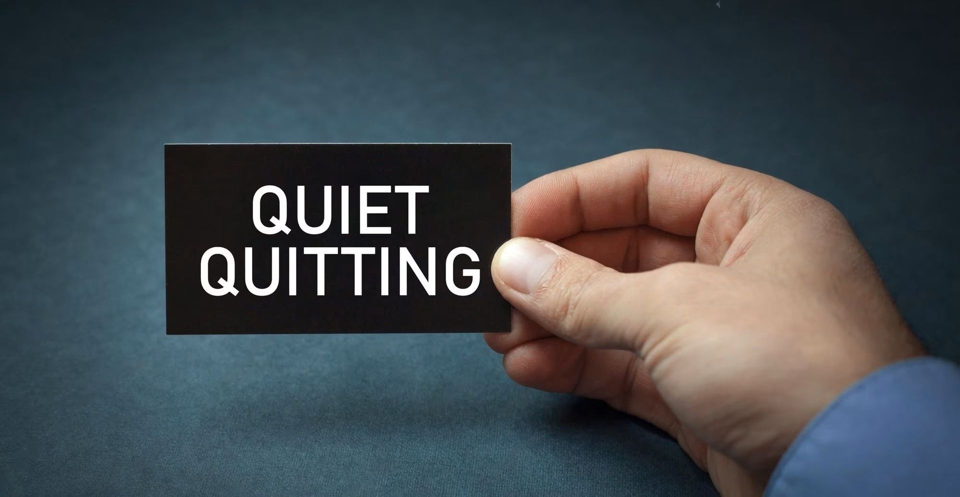 Quiet Quitting: The Silent Revolution in Today's Workforce