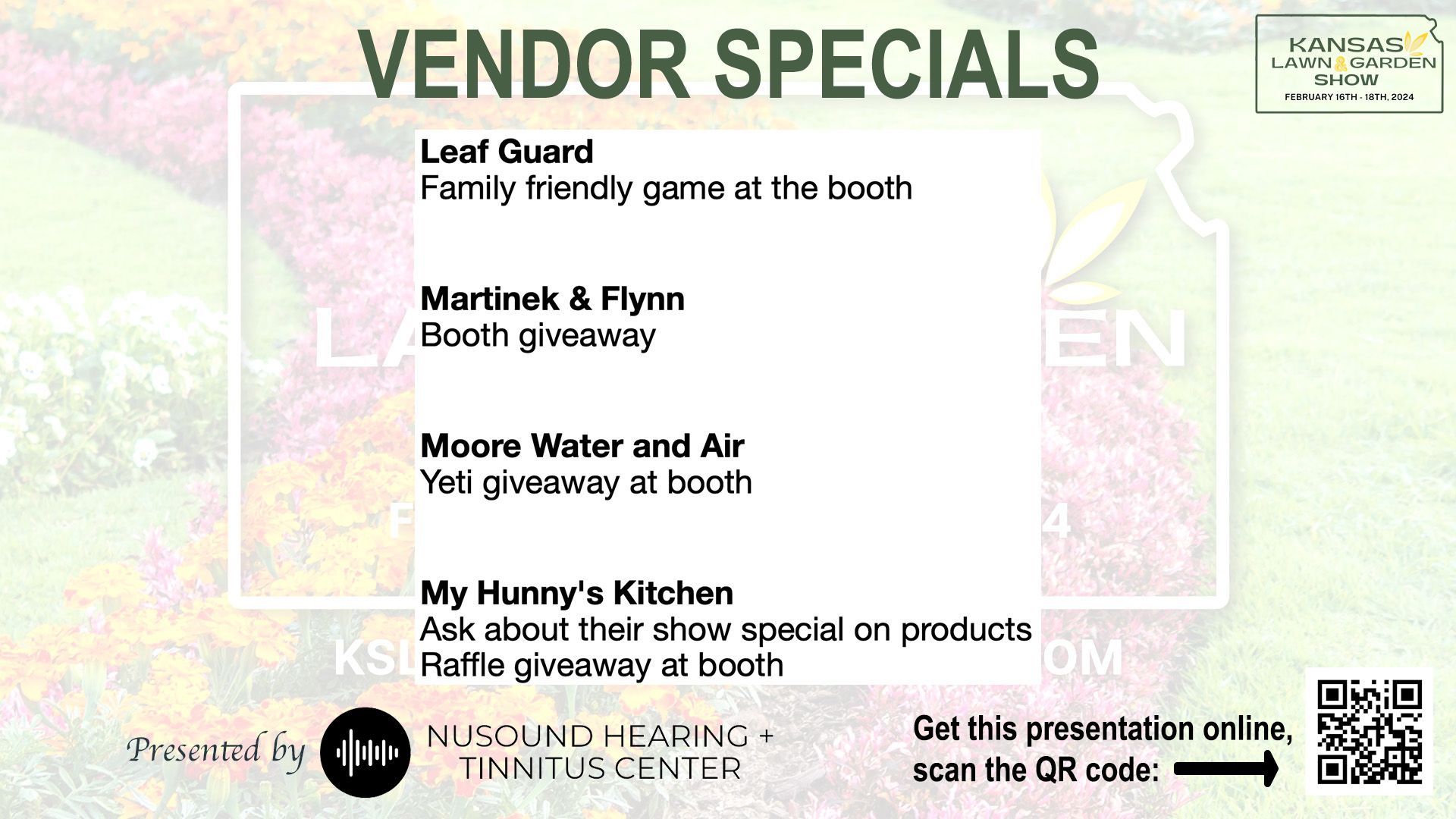 Presentation | Kansas Lawn & Garden Show