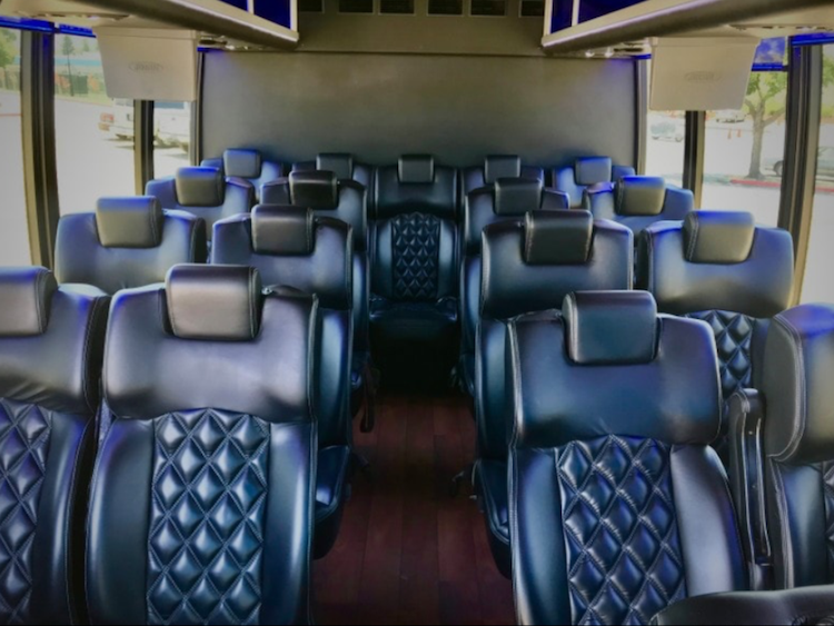 Executive Luxury Shuttle Bus Rentals Fresno CA | Merced | Visalia