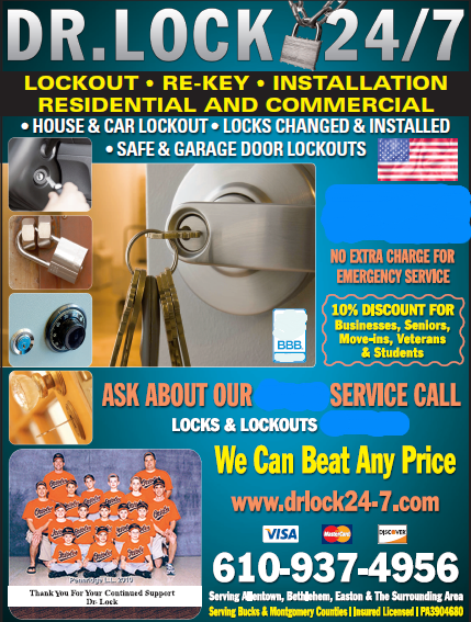 Emergency Locksmith | Quakertown, PA | Dr. Lock
