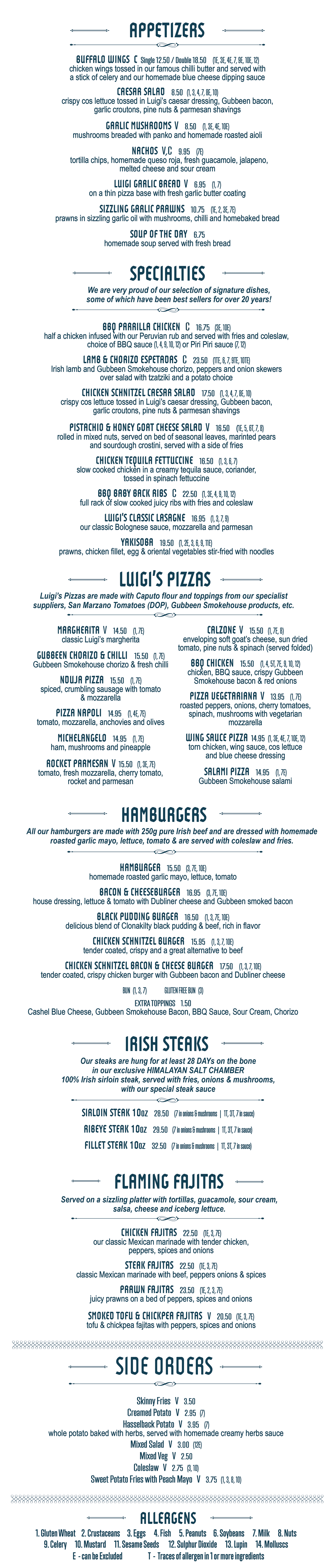 Luigi Malones Cork Restaurant