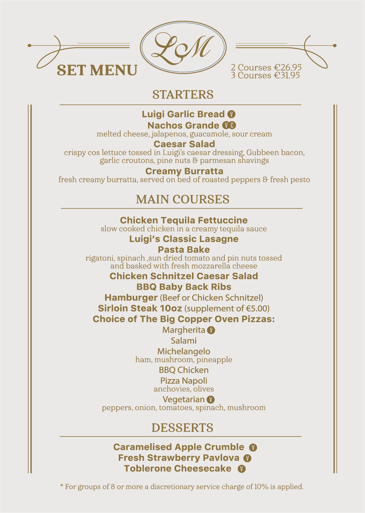 Luigi Malones Cork Restaurant