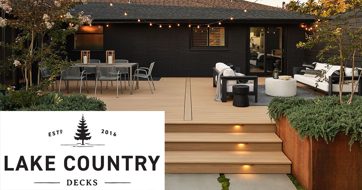 Composite and Wood Decks from Lake Country Decks