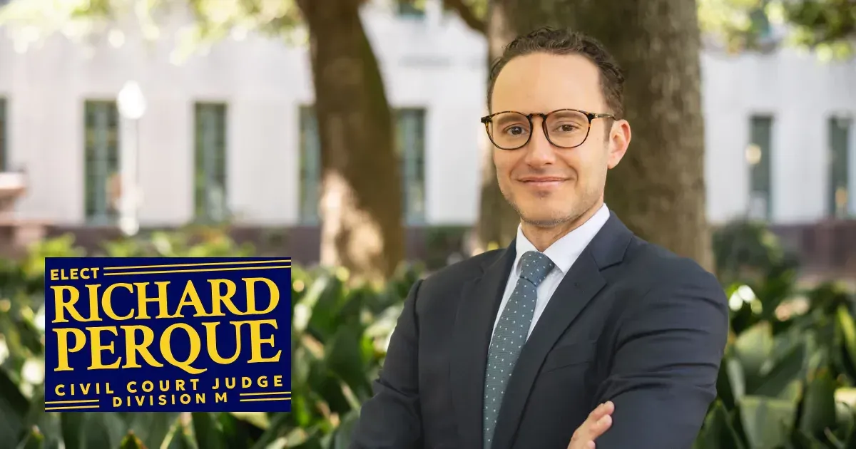 Richard Perque for Civil Judge | New Orleans | Campaign