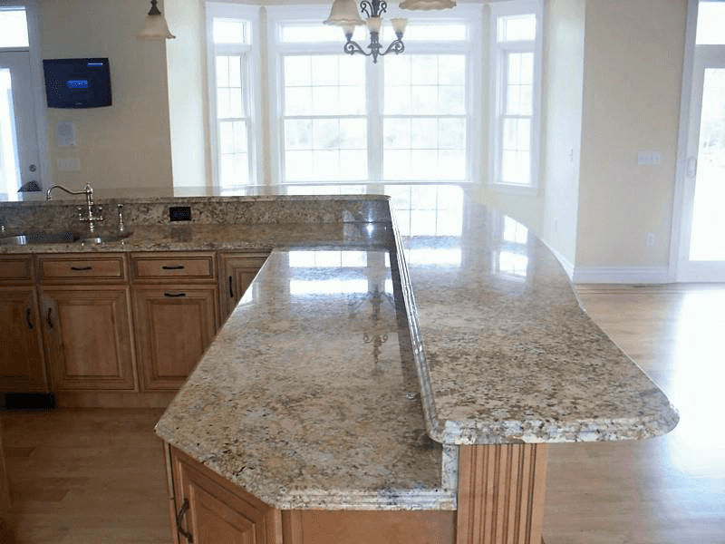 Stone Countertop Finished Work