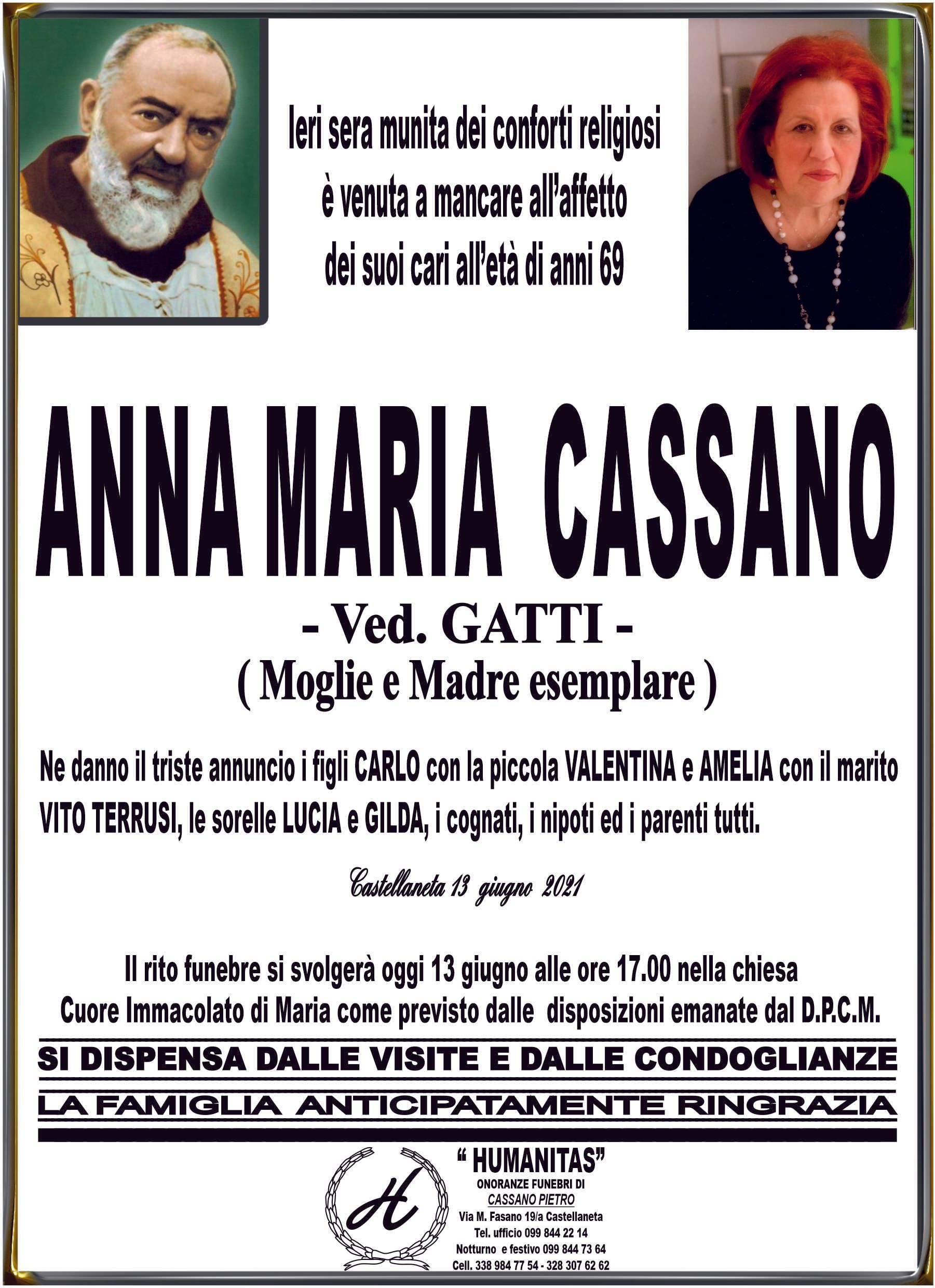 Necrologi | Castellaneta | Agenzia Funebre Humanitas