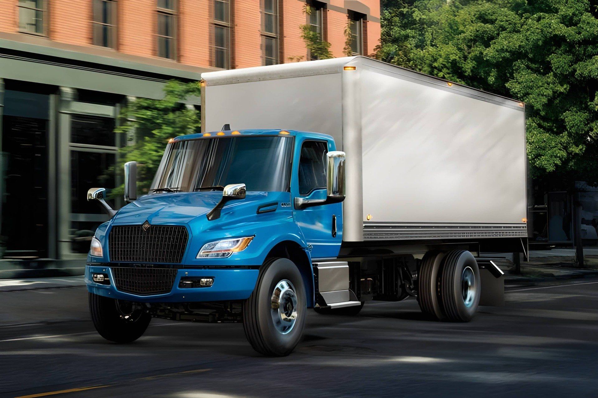 Nuevo camión eléctrico de International eMV - AMSA Bepensa