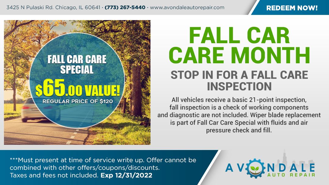 Avondale Auto Repair Specials