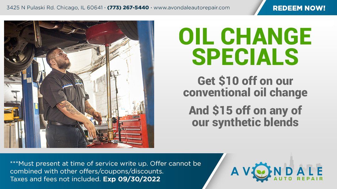 Avondale Auto Repair Specials