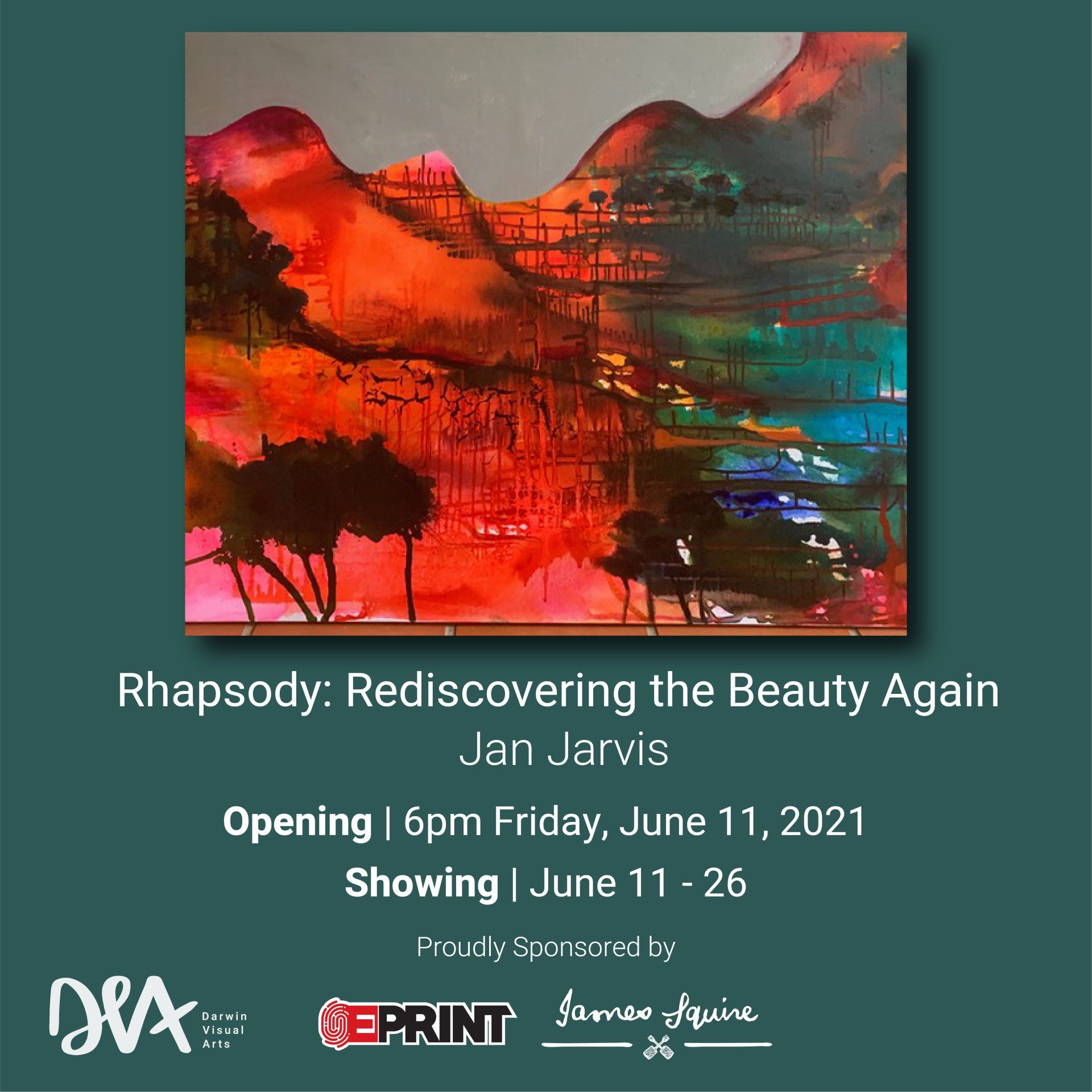 JAN JARVIS | Rhapsody: Rediscovering the Beauty Again | Showing June 11-26