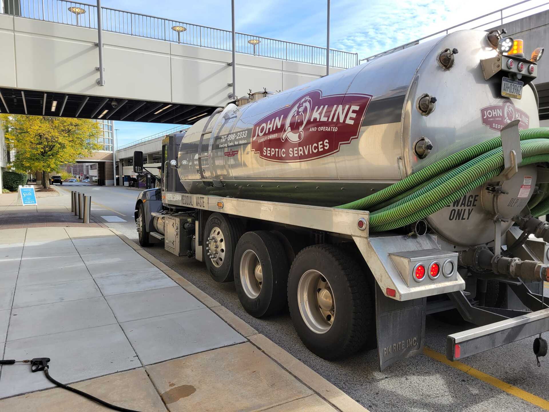 Sewer Line Opening in Central PA with John Kline Septic