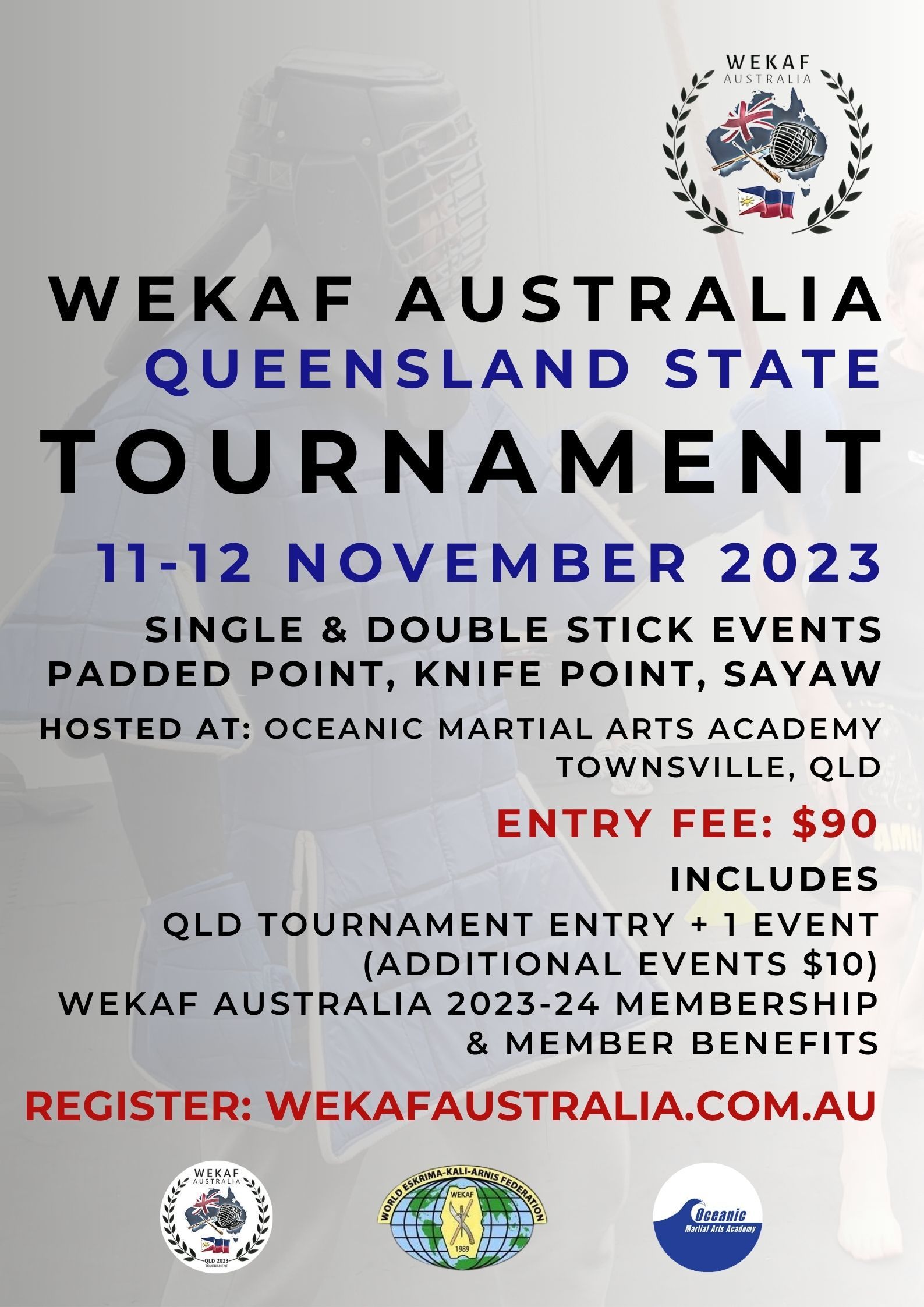 WEKAF Competition Stick-Fighting Australia