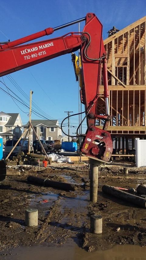 LeChard Marine - New Jersey Bulkheads - Ocean County Foundation Piles ...
