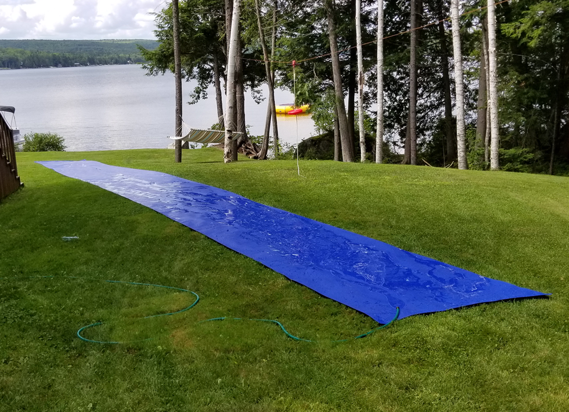 COVER-TECH | Backyard Slippy Slope Slip and Water Slide