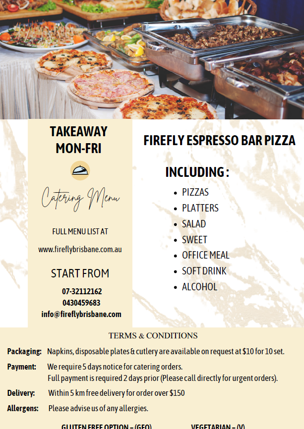 After-Work Delicious Takeaway Food and Cocktails | Brisbane