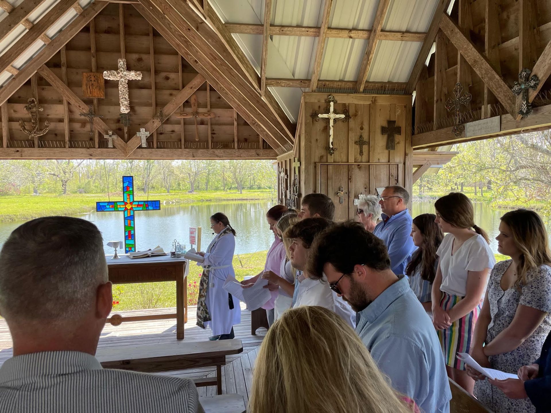 SUMMER WORSHIP AT BIG LAKE