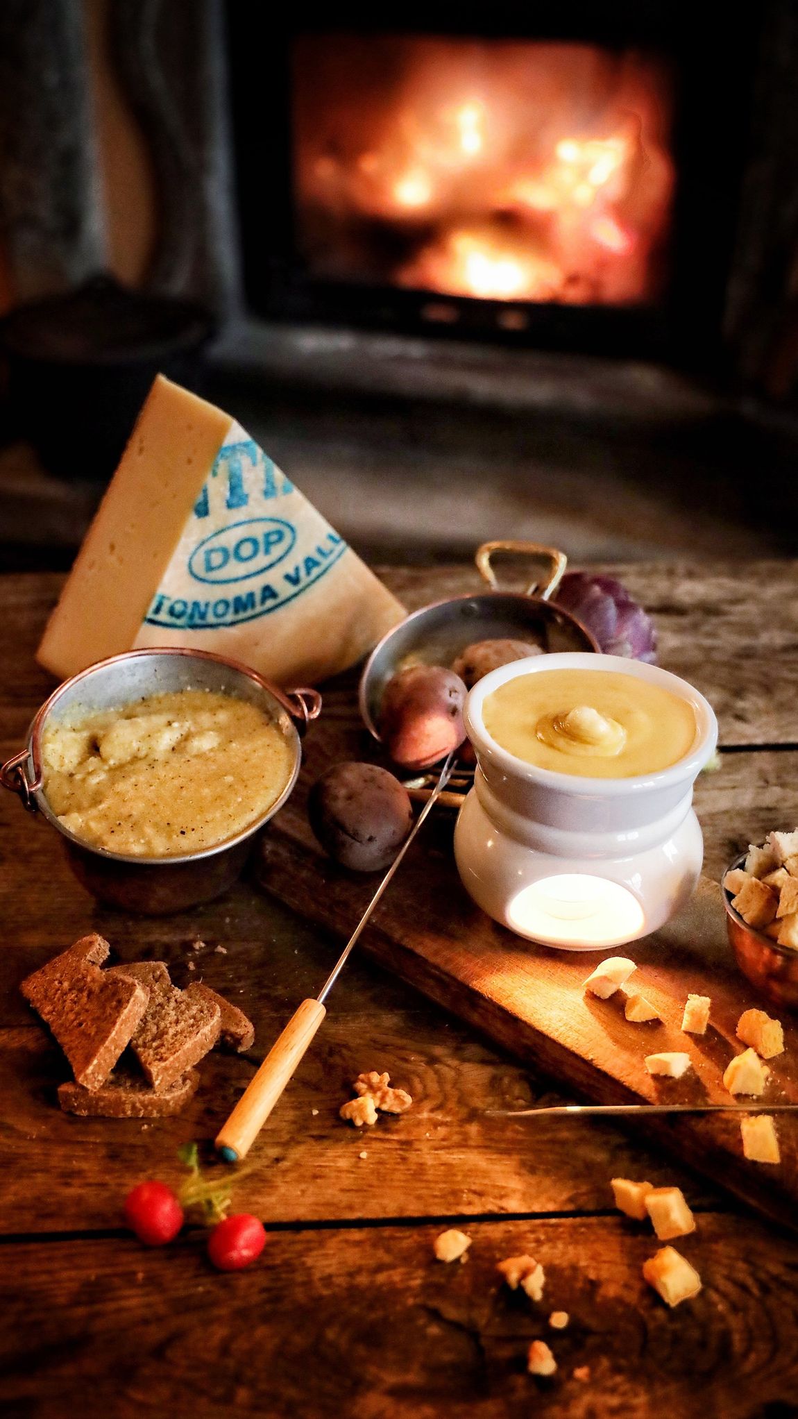 Melted Fontina cheese | Valle d'Aosta | Cooperativa Latte Fontina