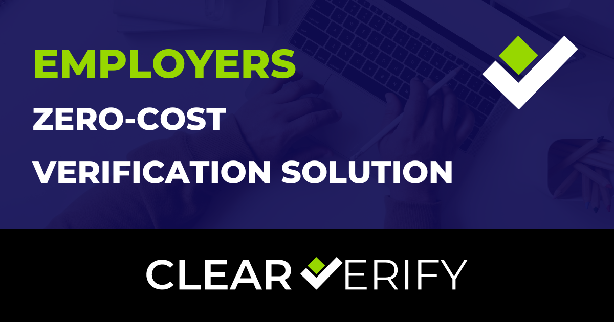Simplified Verification Management for Employers