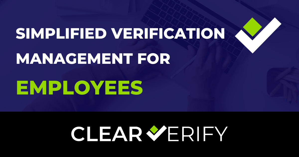 Simplifying Verifications for Employees