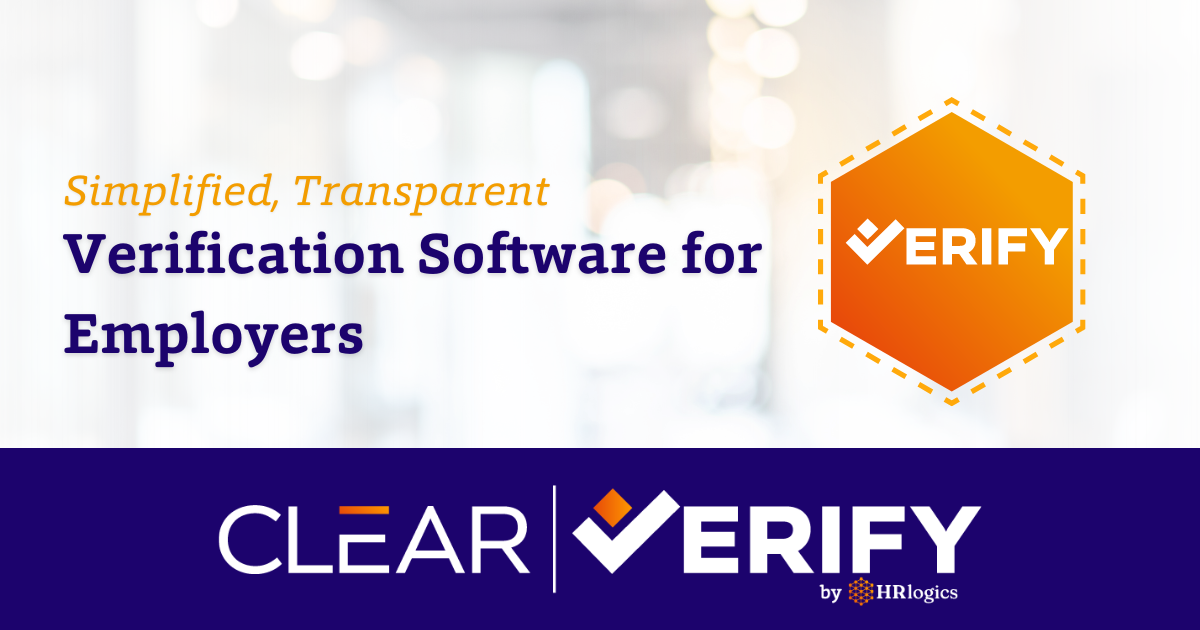 Employment Verification Management for Employers | HRlogics | Clear Verify