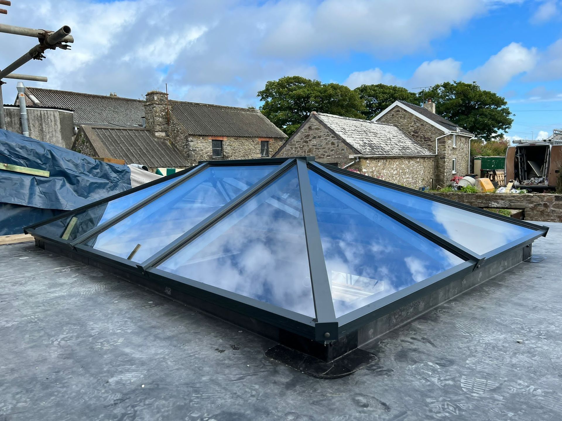 Glass Roofing Systems. Bringing in more light
