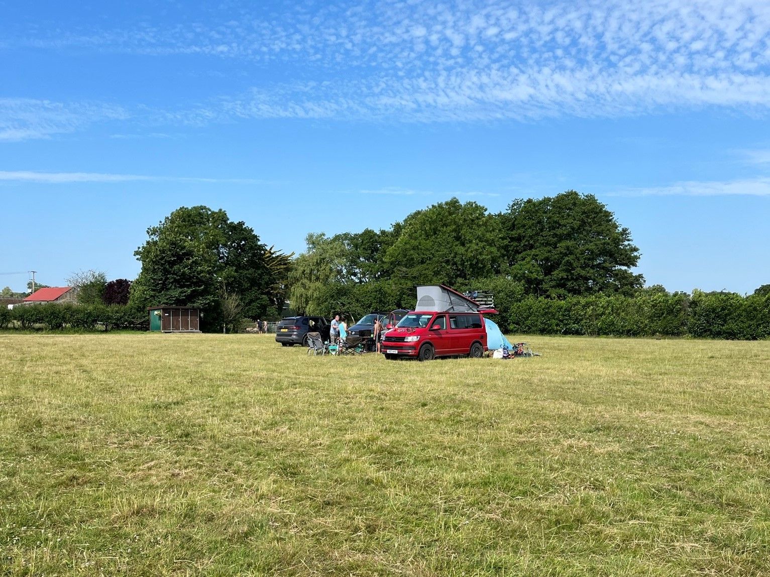 Booking to stay at Snelling Farm Campsite